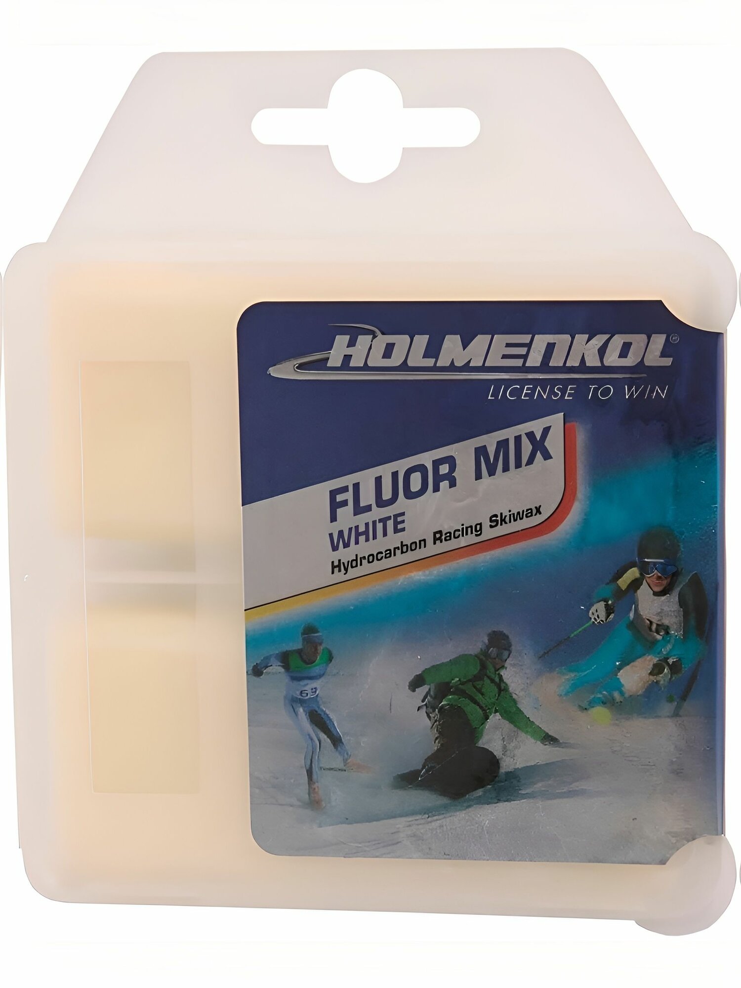 Парафин Holmenkol Fluormix, низкофторовый, 24134, белый, 2x35гр.