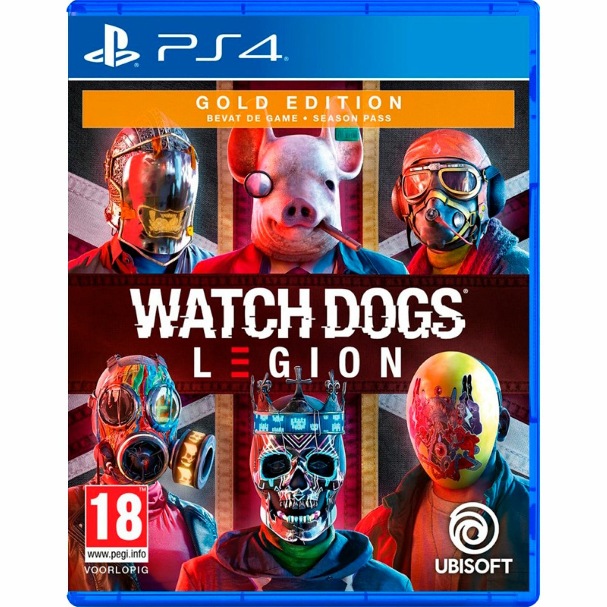 Watch_Dogs: Legion - Gold Edition (Игра на диске) (английская версия) (PS4)