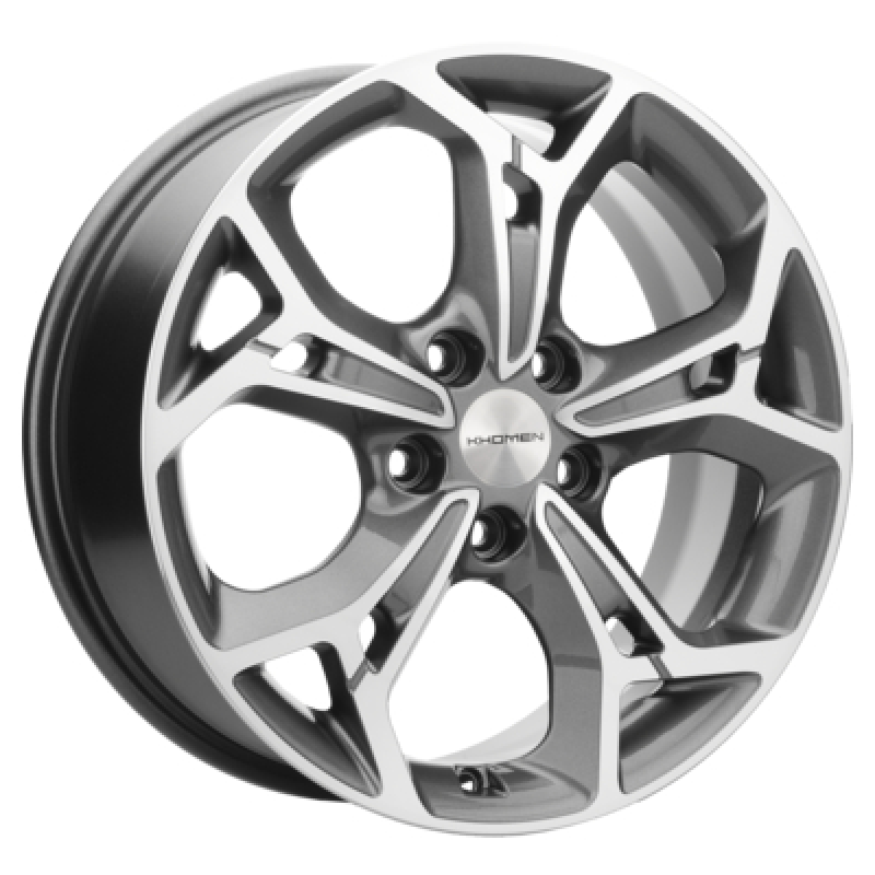 Диск колесный Khomen Wheels KHW1702 (Kia K5) 7,0x17 5x114,3 Dia67.1 ET48 цвет Gray-FP