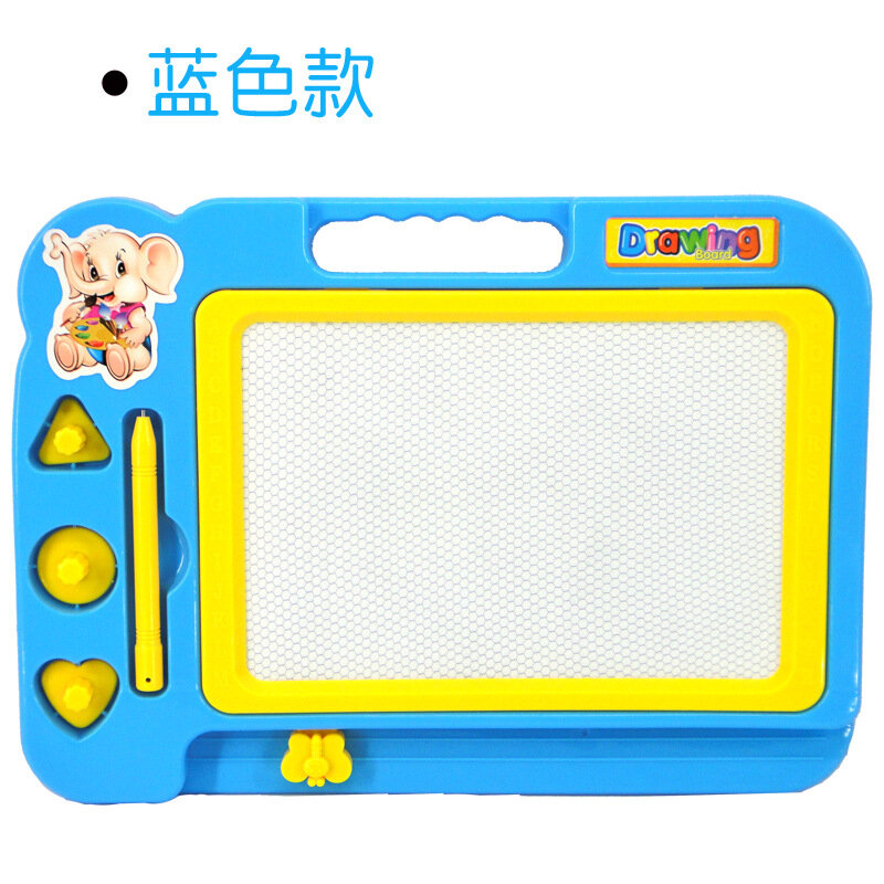 Синяя магнитная доска для детей, обучающий доска для рисования, творческий художественный инструмент, 0.16кг