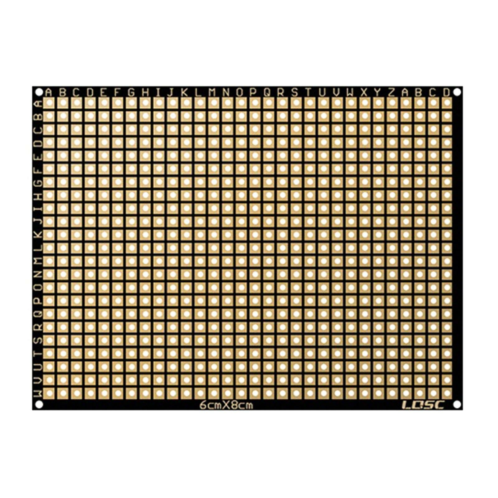 Двусторонняя печатная плата DIY, 5×10 см