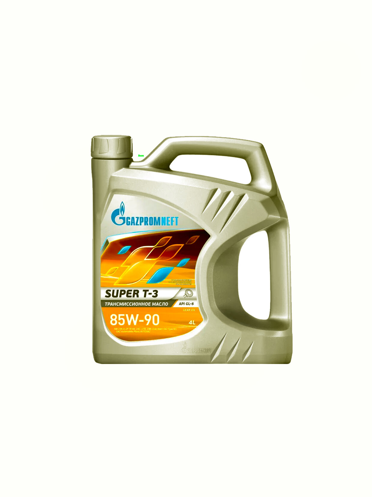 Масло трансмиссионное Газпромнефть SUPER T-3, 85W-90, 4 л, 1 шт.