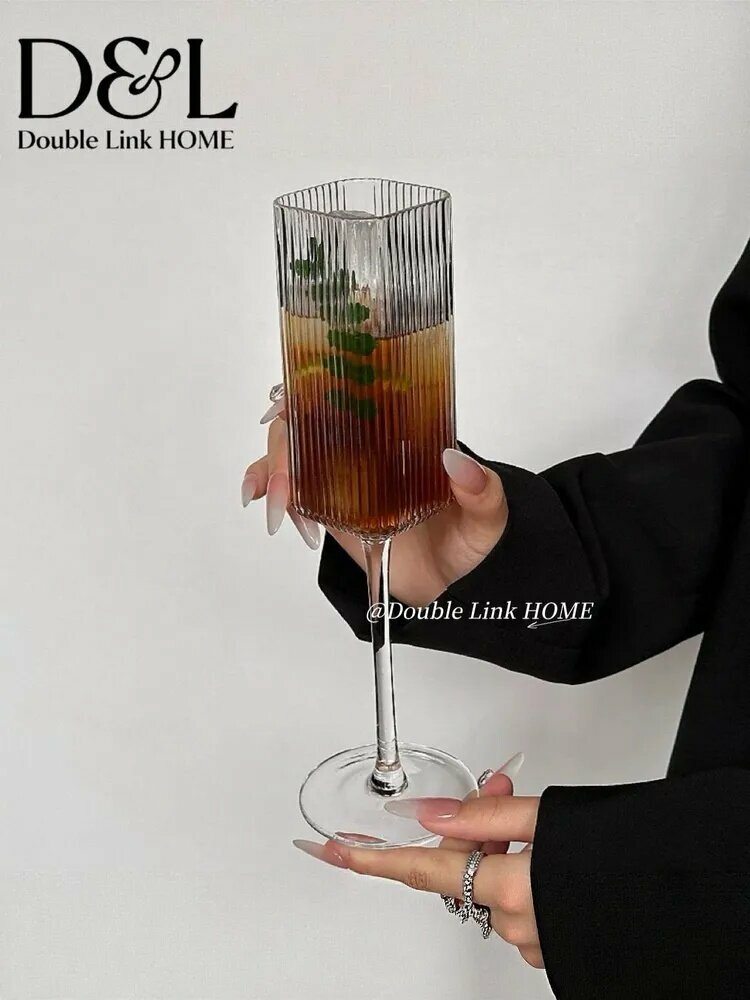 Double Link HOME Бокал "Граненый квадратной формы" 260 мл, 1 шт