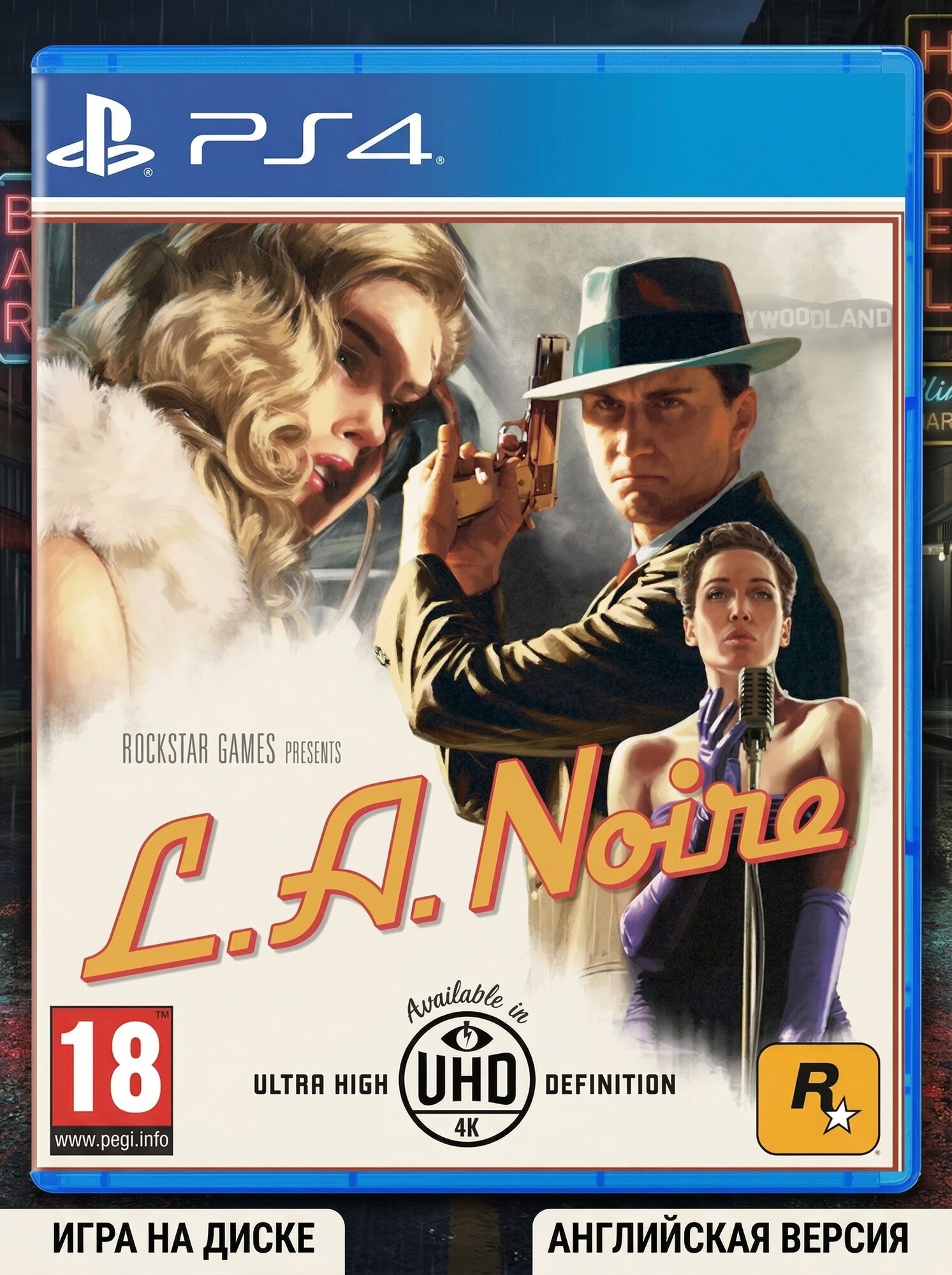 Игра L.A.Noire (PlayStation 4, PlayStation 5, Английская версия)