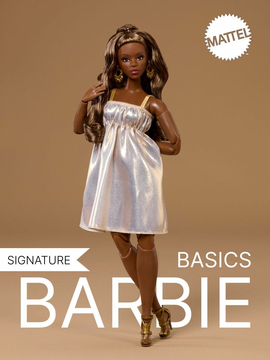Шарнирная кукла Барби Базовая JJX28 модель № 9 Barbie Basics Mattel