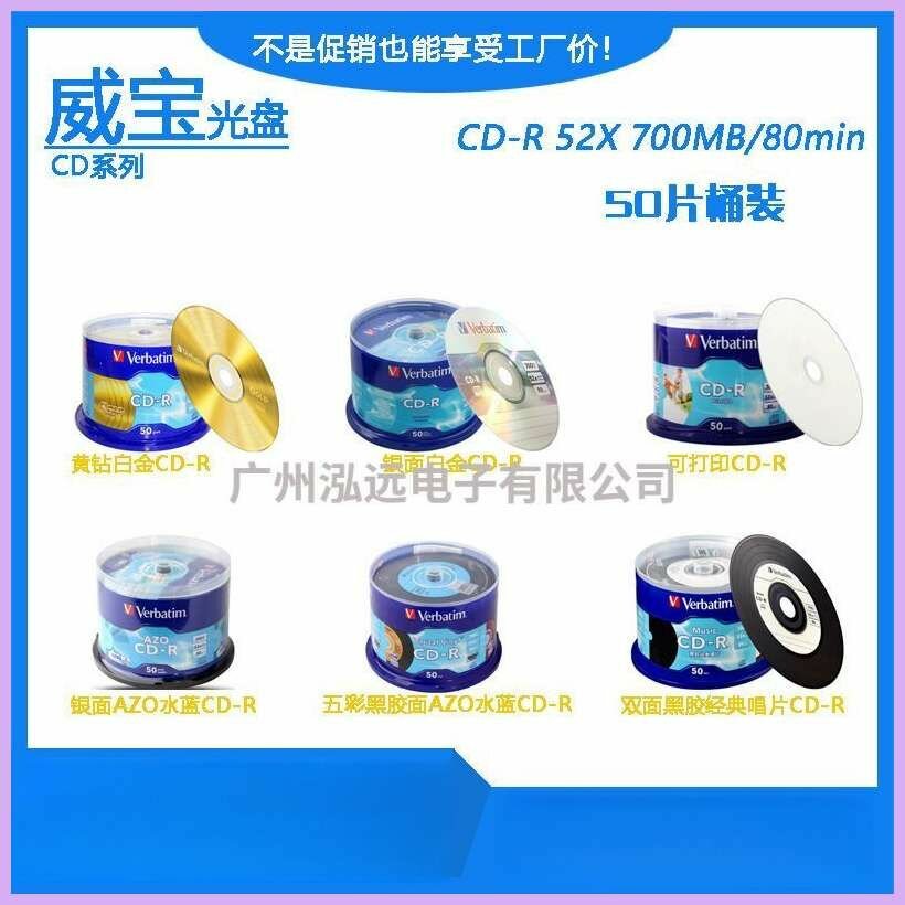 Диск диска для записи BD-R, 25 ГБ, 1 ПК