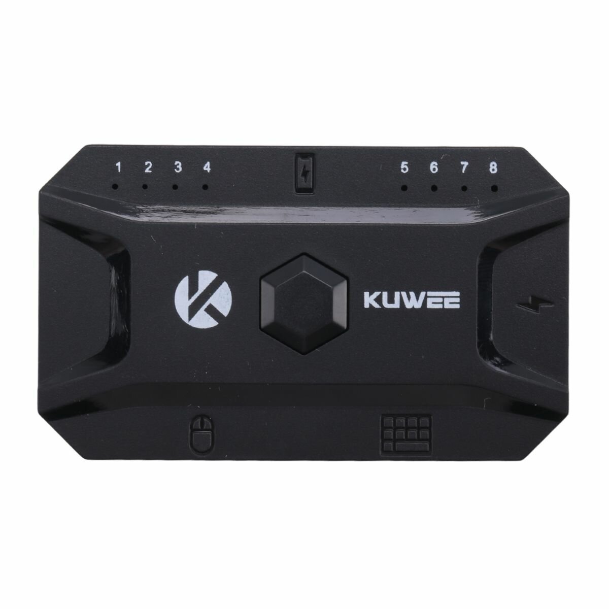 Bluetooth Hub USB 5.0 Converter Проводная клавиатура и мышь для беспроводного адаптера концентратора Поддержка 8 устройств для планшетов, ноутбуков, мобильных устройств