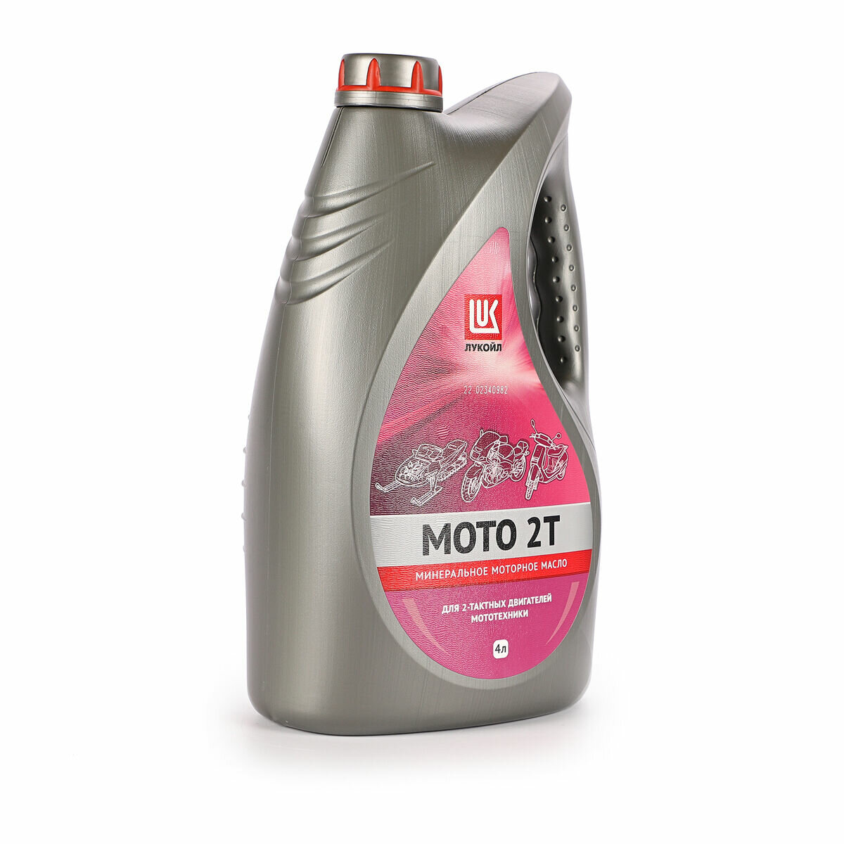 Масло Моторное Мото 2T Минерал; Tc, 4Л.(Lukoil 19557)