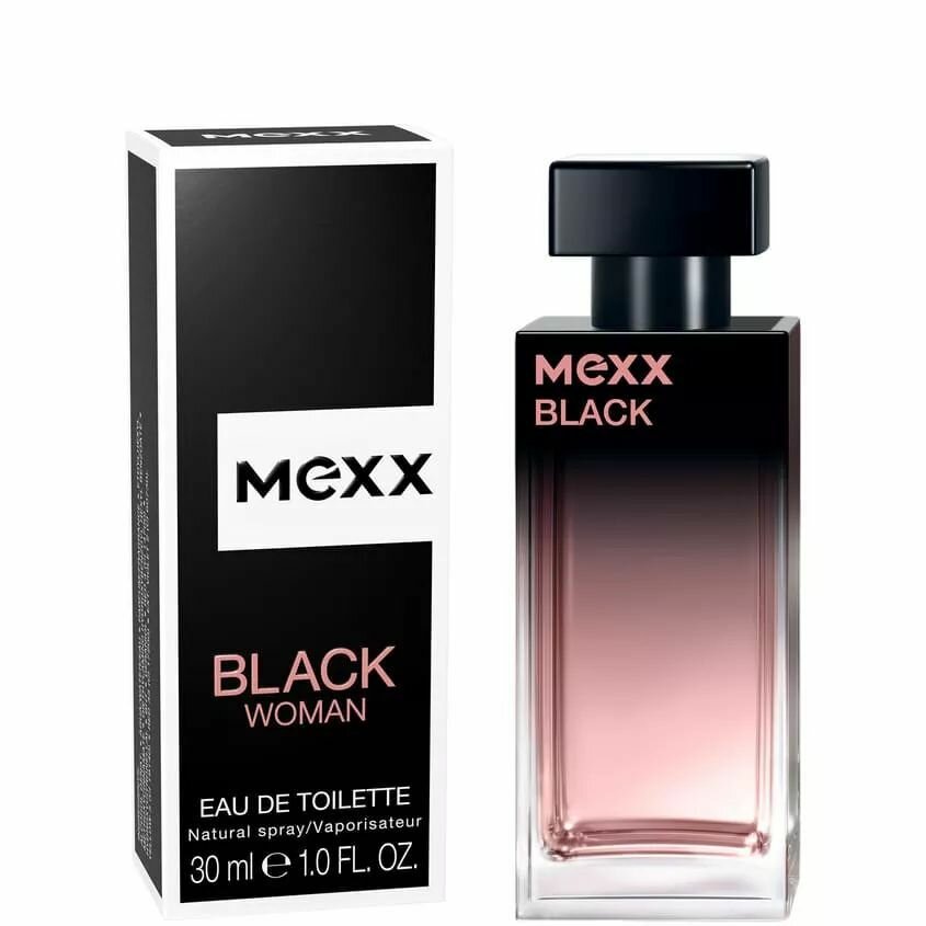 Туалетная вода MEXX "Black Woman Eau De Parfum", женская, 2020 г, 30 мл
