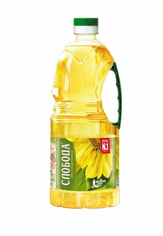 Слобода Масло подсолнечное, 1,8 л
