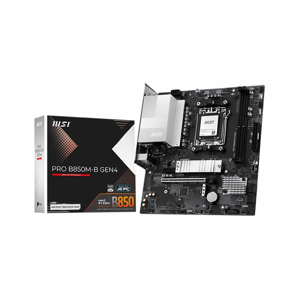 Материнская плата MSI PRO B850M-B GEN4 B850