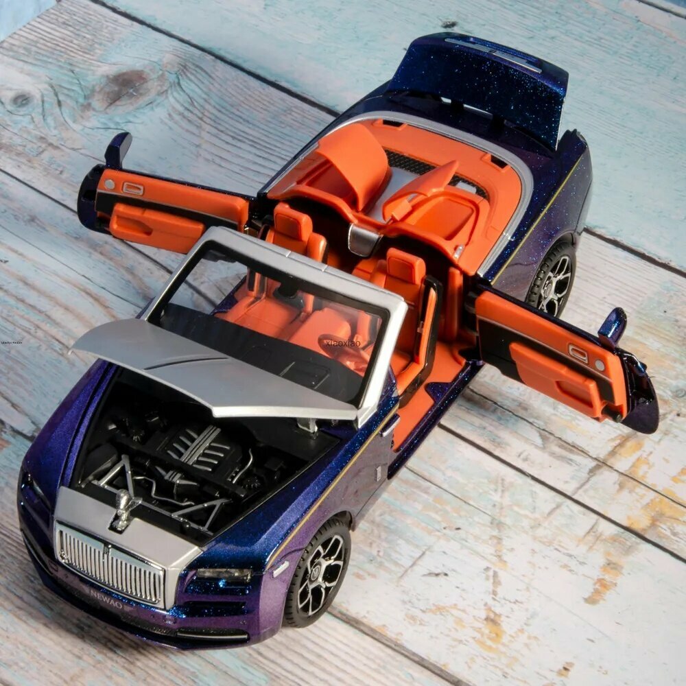 Rolls-Royce Dawn (Ролс-Ройс) машинка металлическая инерционная 21 см (1:24) 1