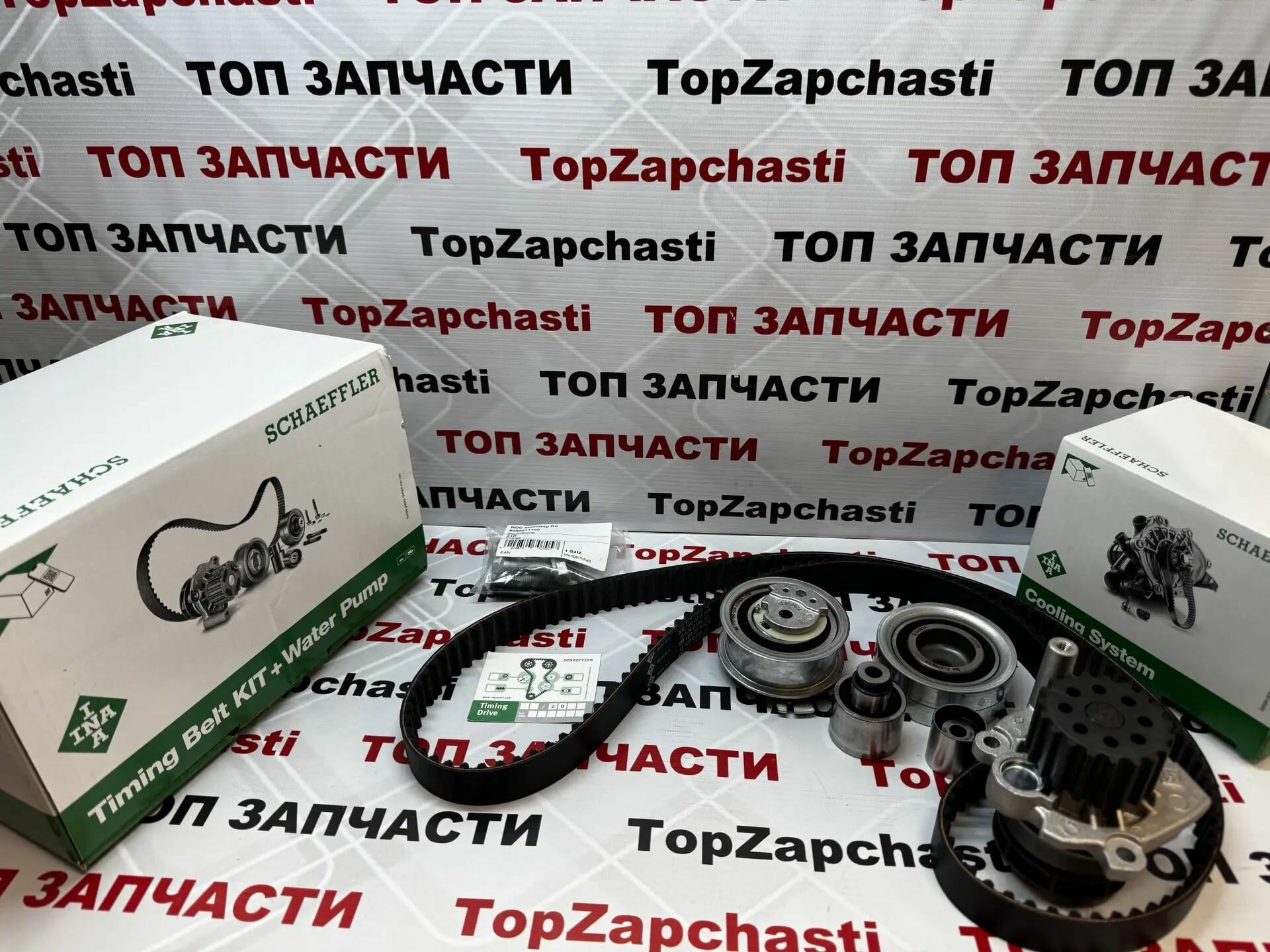 Комплект ремня ГРМ VAG 1.2TDI-2.0TDI 03- (с помпой)