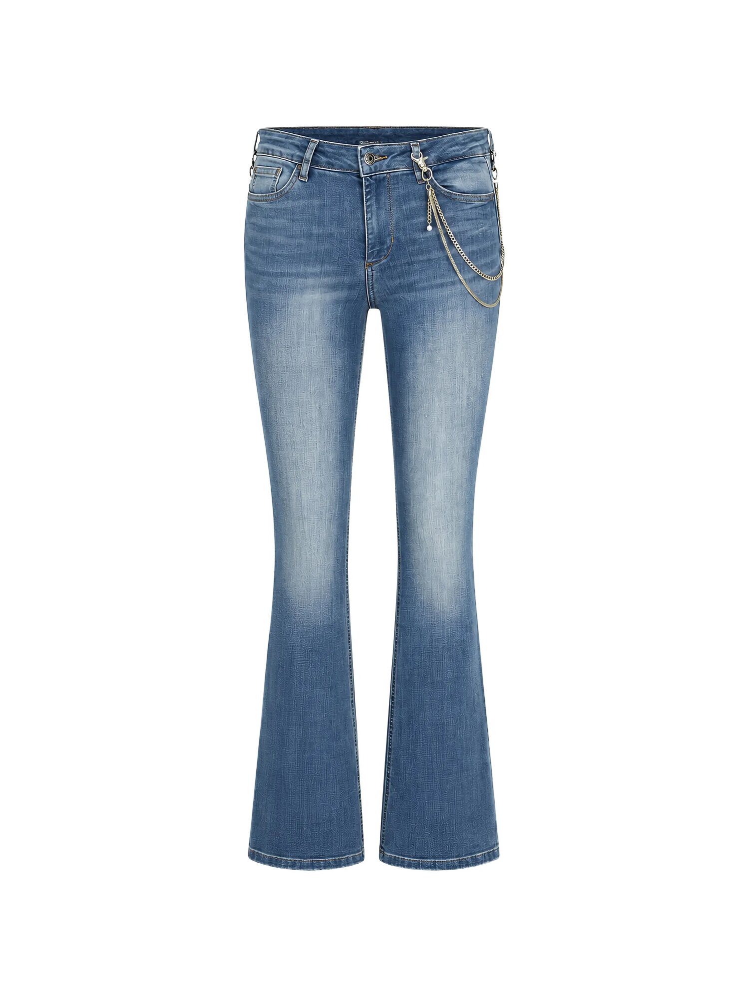 Джинсы Chain-detail flared jeans 