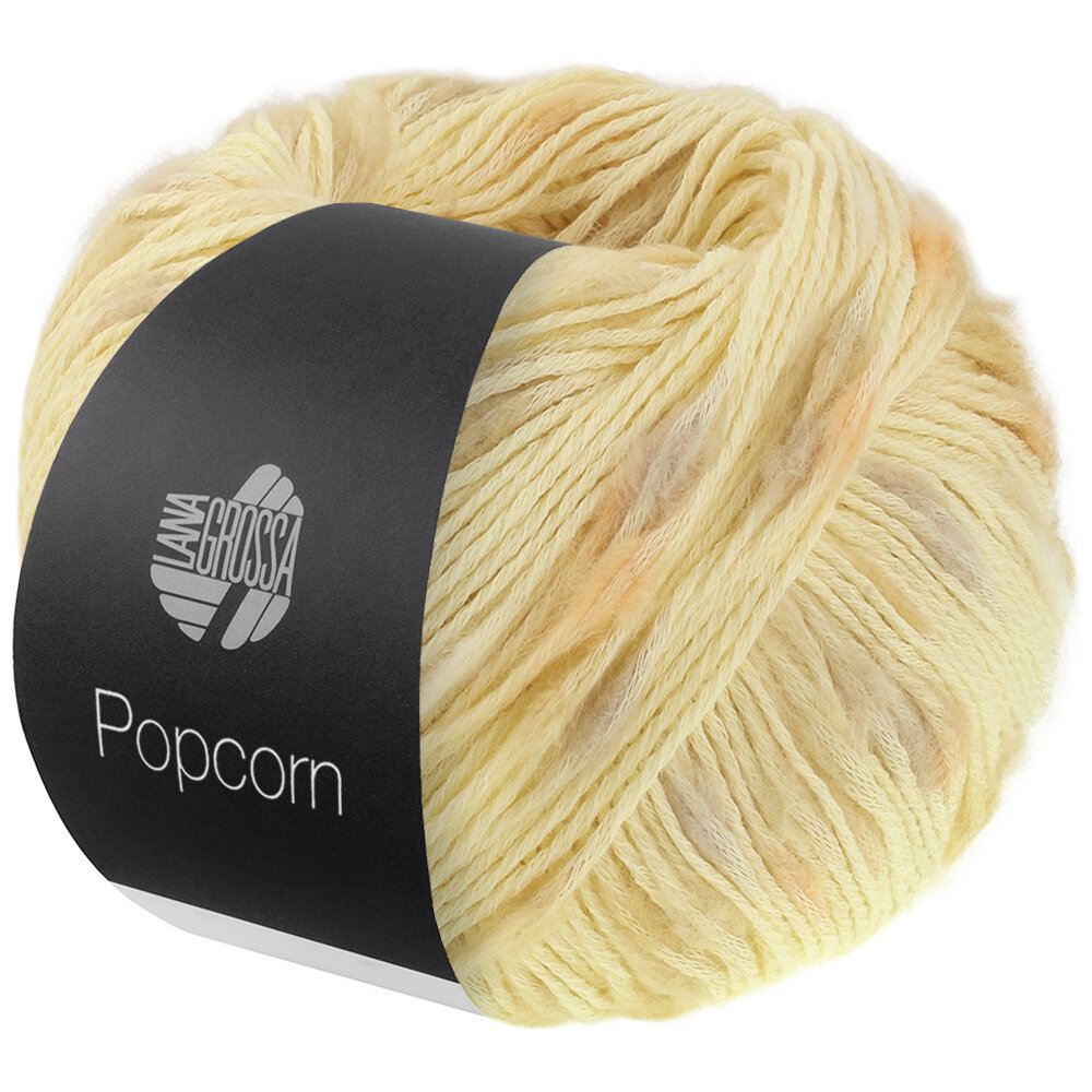 Пряжа для вязания Lana Grossa Popcorn (01) 1 моток 50 г/125 м