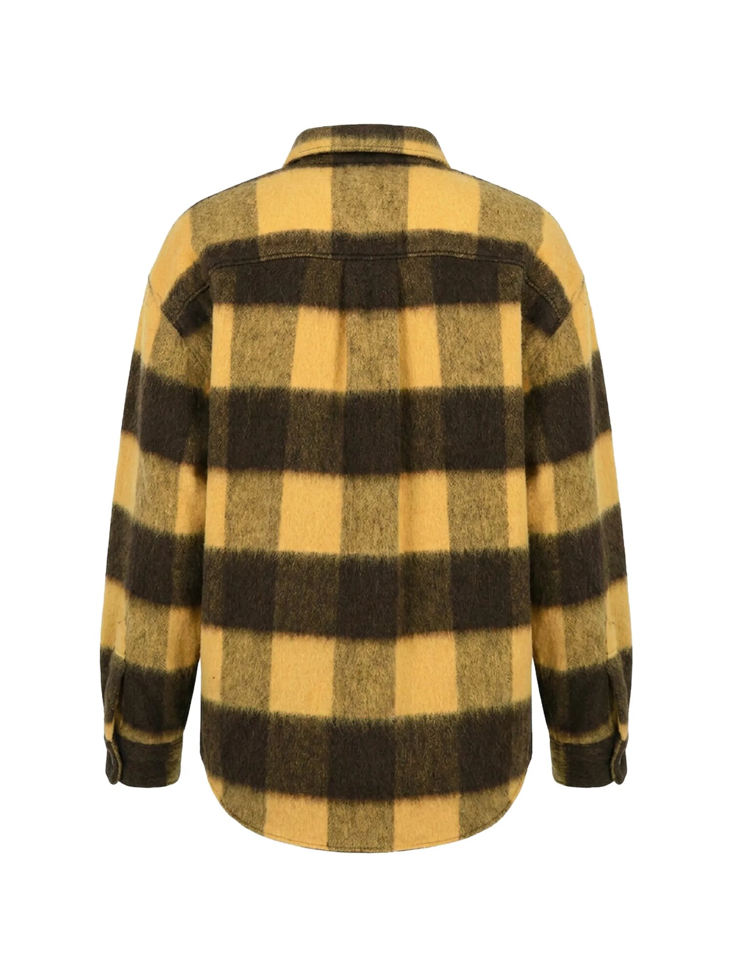 Куртка DSQUARED2 Long-sleeve overshirt jacket, размер 38, ochre yellow — фото 1
