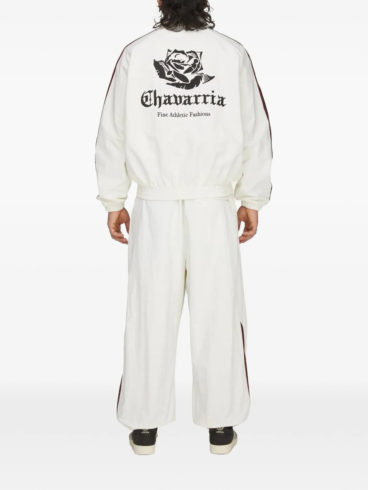 Куртка adidas X Willy Chavarria woven jacket, размер XL, white — фото 1