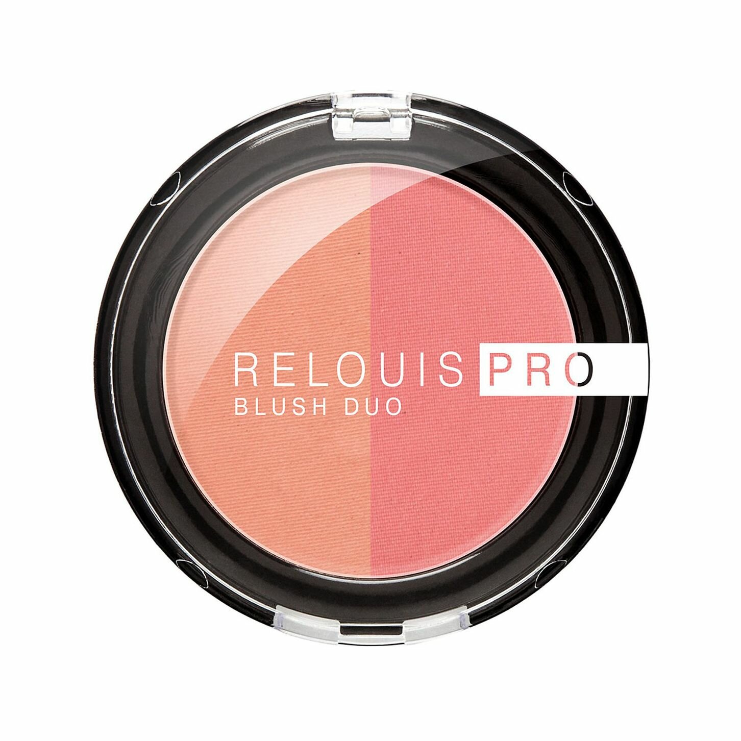 Relouis Румяна для лица компактные Blush Duo Pro, Тон 201