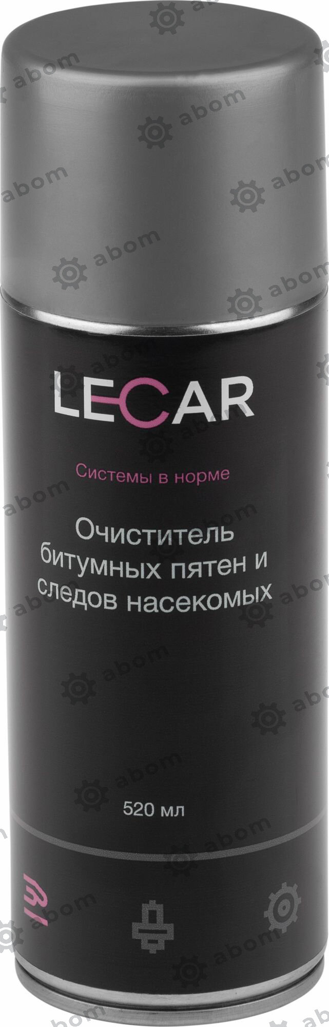 Очиститель битумных пятен и следов насекомых 520 мл. аэрозоль LECAR LECAR000011212