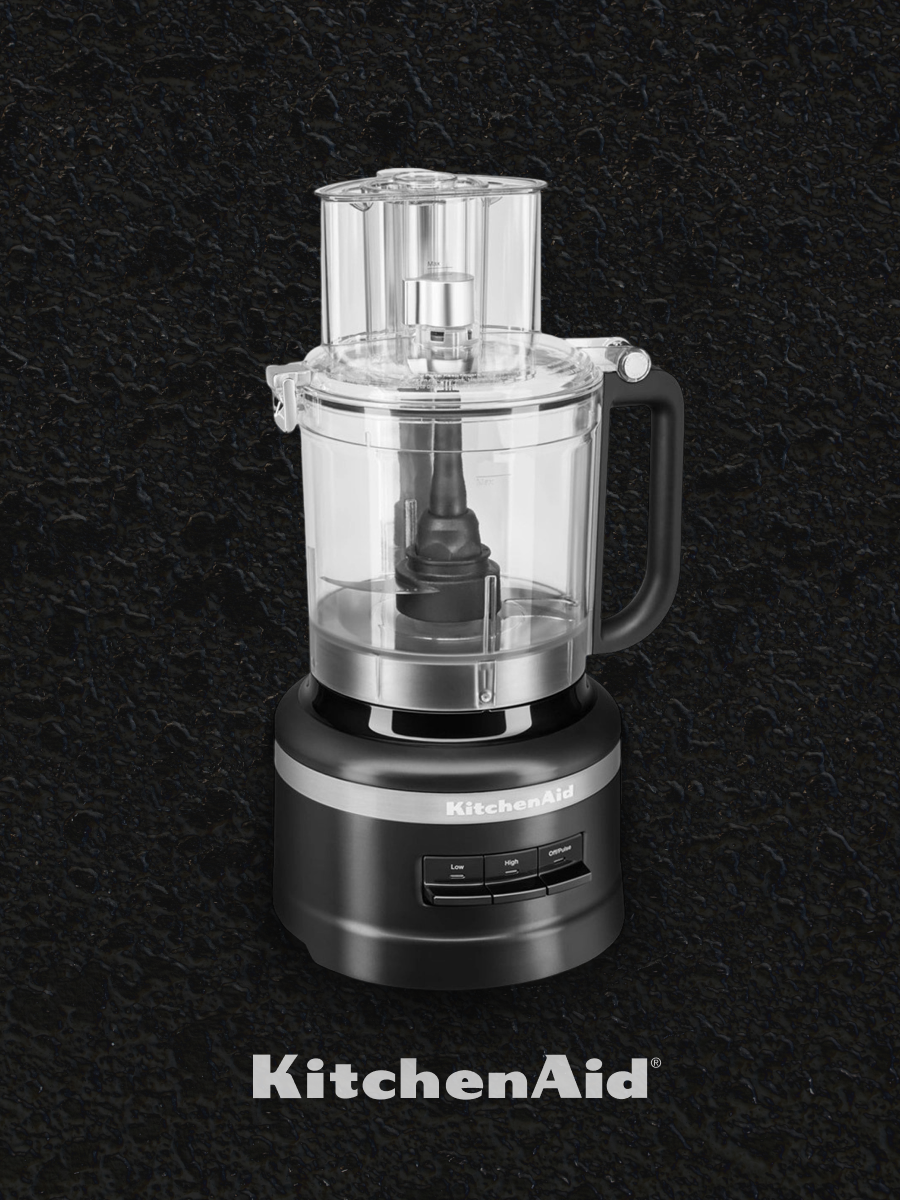 Кухонный комбайн KitchenAid 3,1 л, матовый черный, 5KFP1319EBM