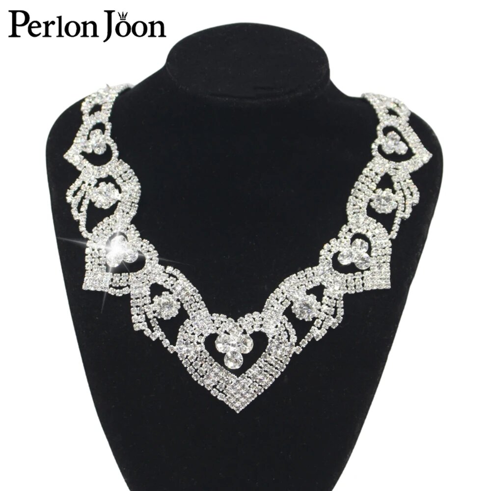 Стразы Perlon joon 6*4.2 дюйма YL004 silver