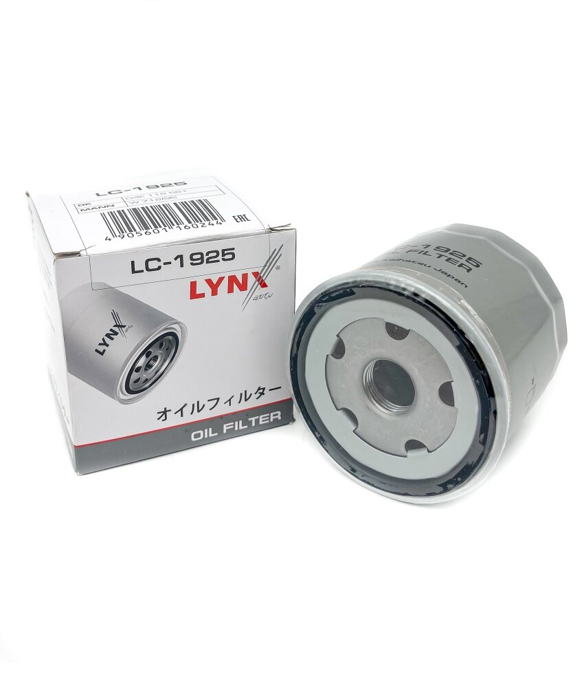 LYNXauto Фильтр масляный LC1925 (W712/95, 04E 115 561 H, OP616/3, LCV712/95W)