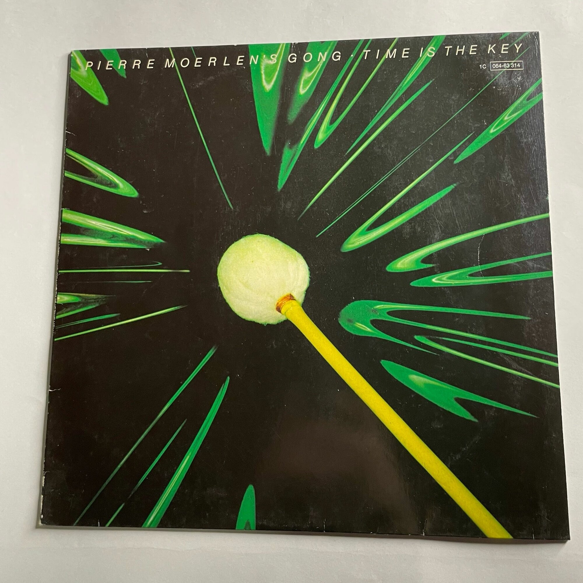 Винтажная виниловая пластинка LP Pierre Moerlen's Gong Time Is The Key (Германия 1979)