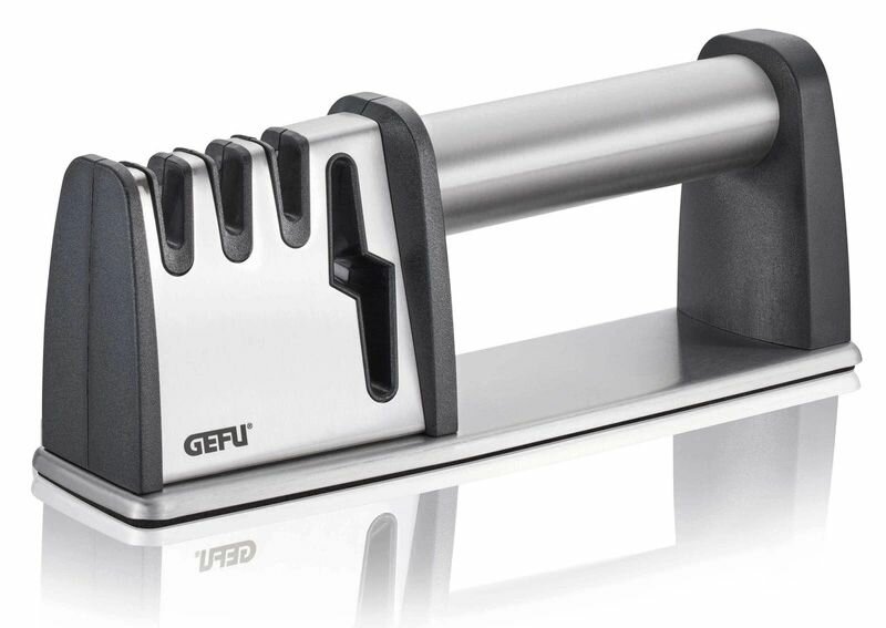 Точилка для ножей Gefu Colt Pro - трехступенчатая, размер 22 х 8.5 х 6 см - Гефу G-13931