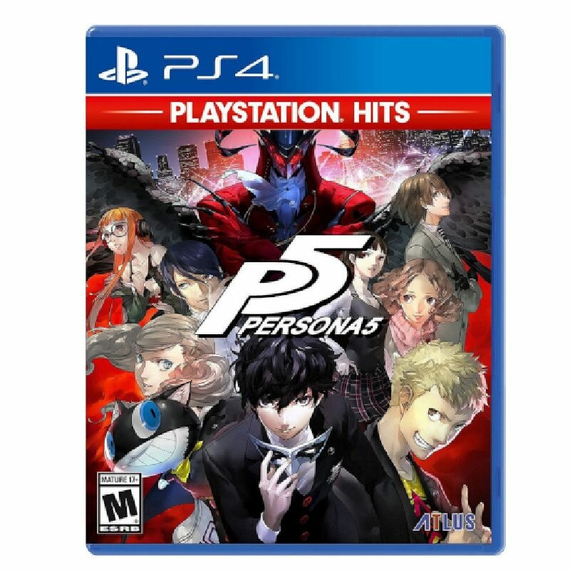 Видеоигра Persona 5 PS4/PS5 Английский язык. Версия на диске.