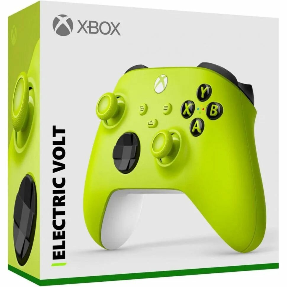 Геймпад Xbox Series Wireless Electric Volt, светло-зеленый