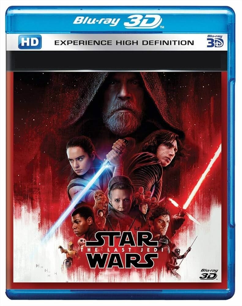 3D Звездные войны: Последние джедаи (2017) Blu-ray 50Gb (блю-рей)
