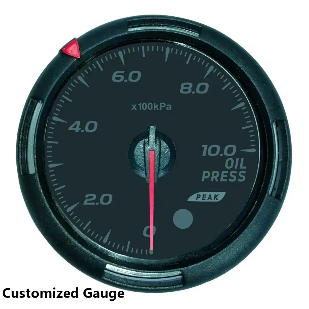 Индивидуальный HD 60 мм Turbo Boost Манометр Температура воды Температура масла Oil Pressure Gauge