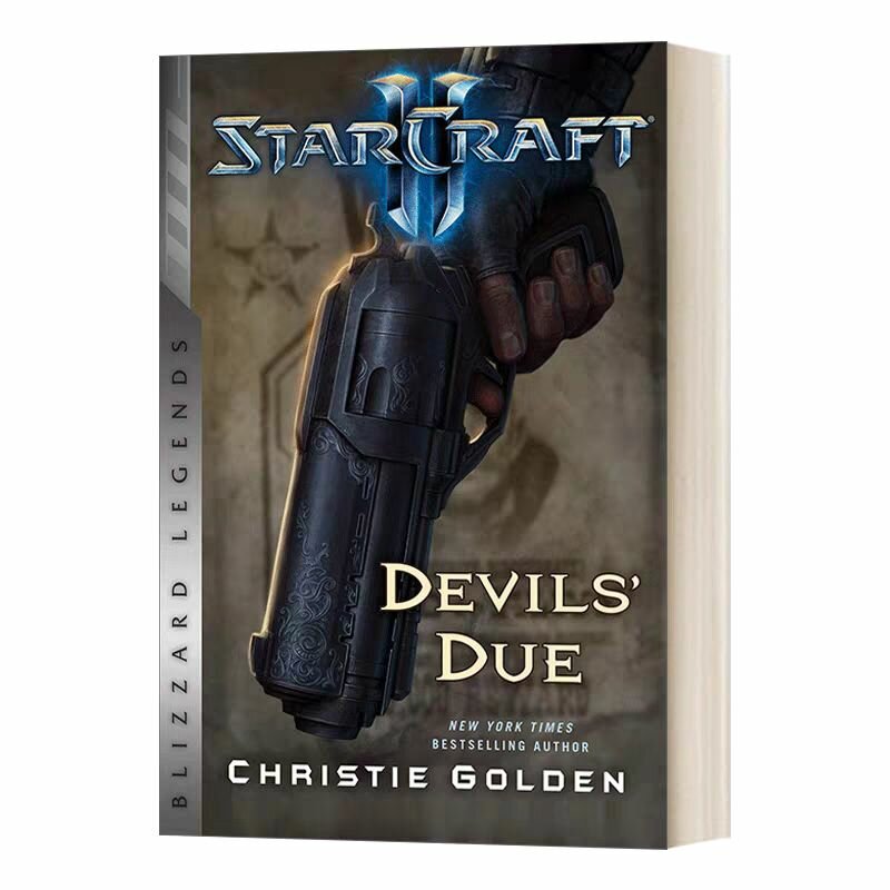 Книга Christie Golden "StarCraft II: Devil's Due", оригинальная, 2019 г.