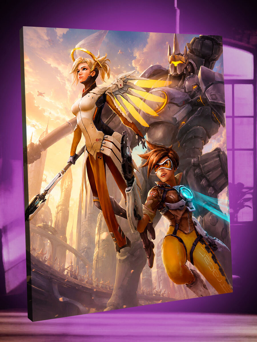 Интерьерная картина Арт в стиле Overwatch