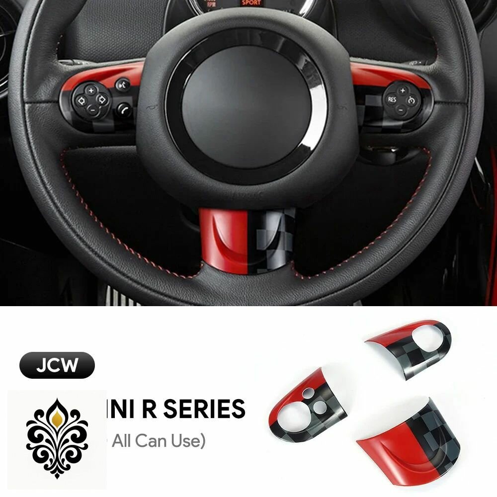 Накладки на руль, с флагом, для Mini Cooper, Countryman, R55, R56, R60