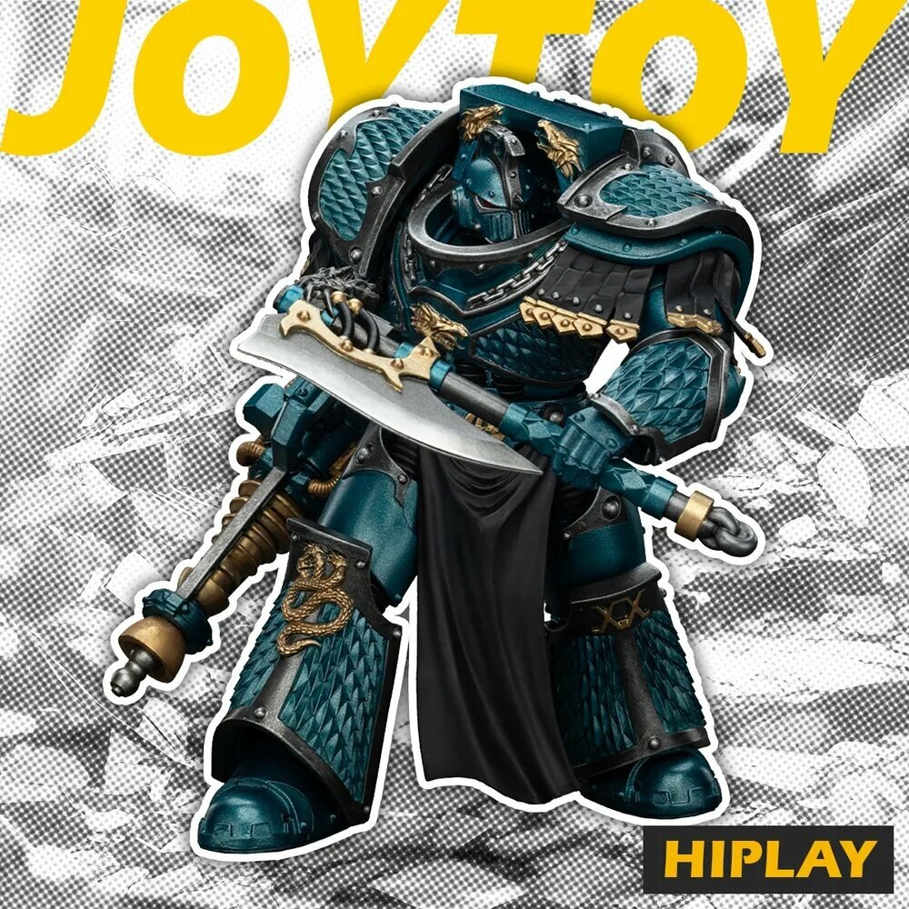 HIPLAY JOYTOY Warhammer The Horus Heresy Альфа Легион Lernaean Terminator with Conversion Beam Cannon JT01284 1/18