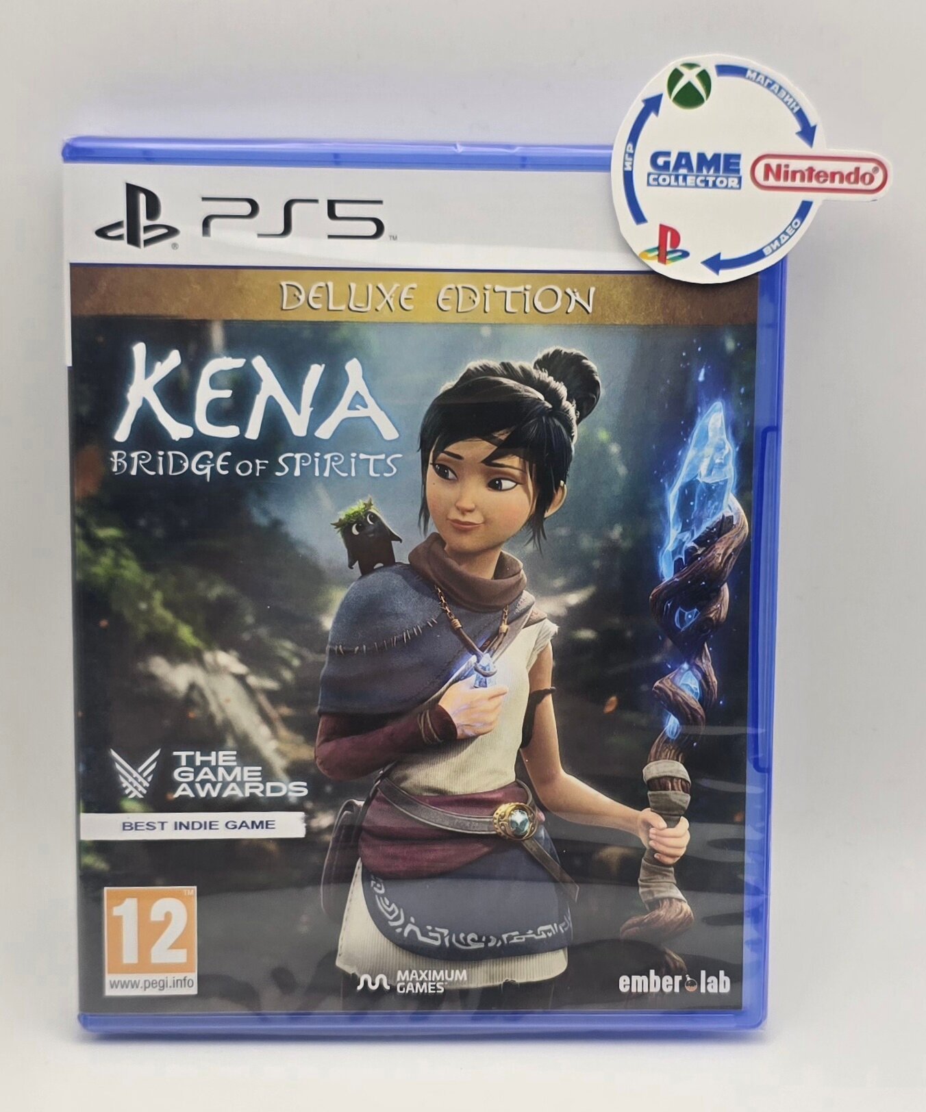 Игра Kena: Bridge Of The Spirits Deluxe Edition для Sony PlayStation 5 на диске с русскими субтитрами.