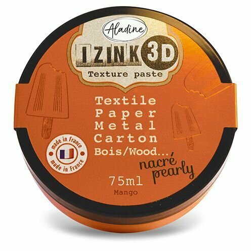 Паста текстурная EFCO "Izink 3D", цвет Манго, 75 мл
