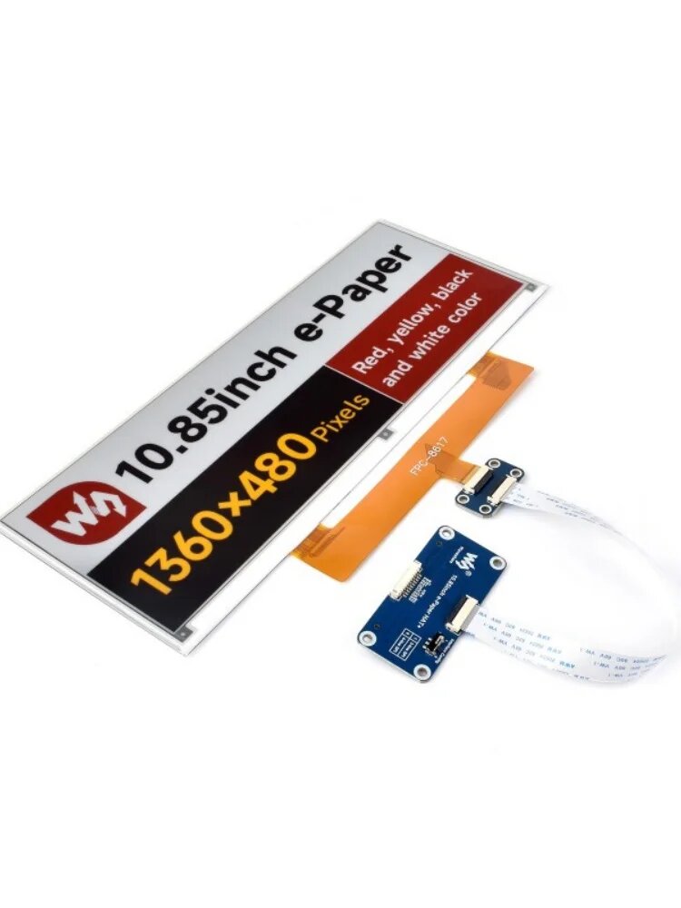 Waveshare дисплей для электронной бумаги 10,85 дюйма 10.85 e-Paper HAT(G)