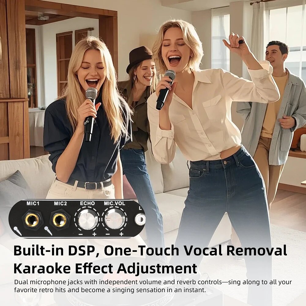 Модуль усилителя Gaqqee D1000 Bluetooth 2.1 — фото 1