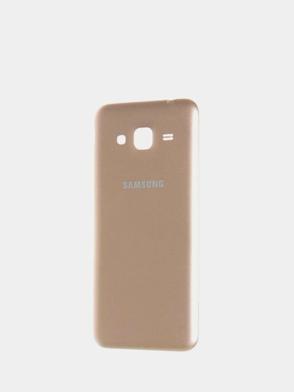 Задняя крышка, для Samsung Galaxy J3 SM J320 2016, золотая, 1шт