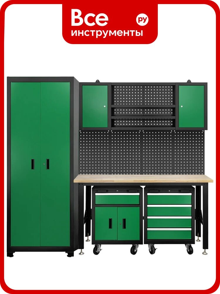 Комплект металлической гаражной мебели Rockforce 2362x500x2050 мм RF-01Y0207(61473)