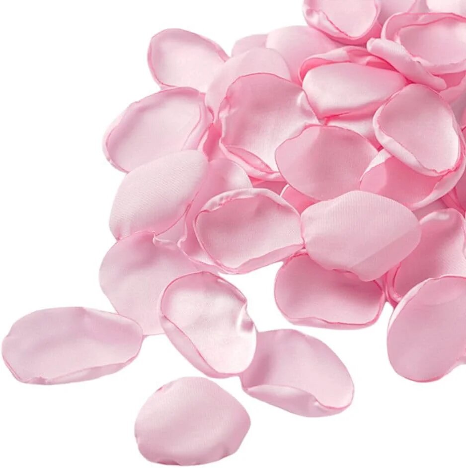 Розовые искусственные лепестки роз для декора, Pink1