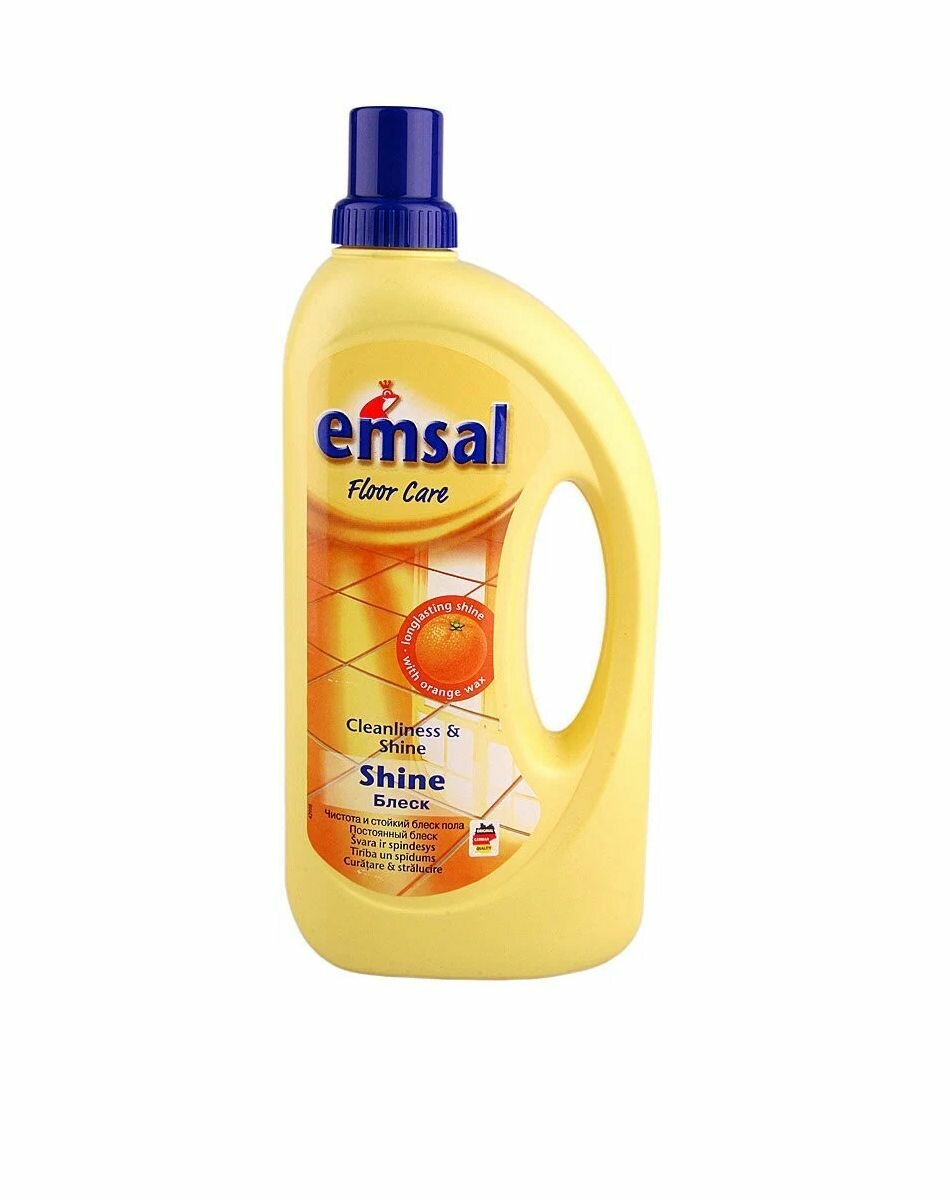 Средство для ухода и придания блеска полу, Emsal, 1 л, Германия