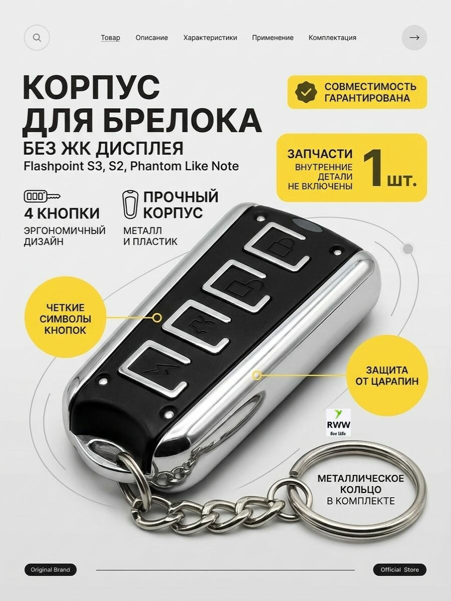 CMARTIKLYCH Запчасти брелока автосигнализации