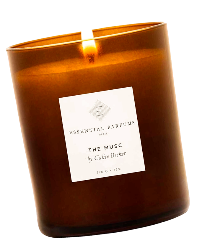 Свеча Essential Parfums The Musk 270 гр / Зе Муск - ароматная парфюмированная