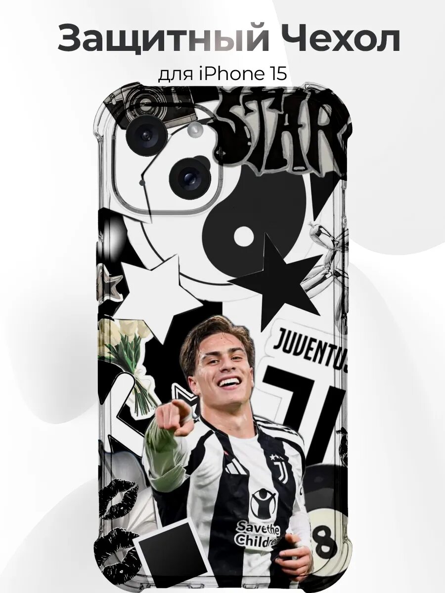 Чехол iPhone 15 Yildiz коллаж граффити
