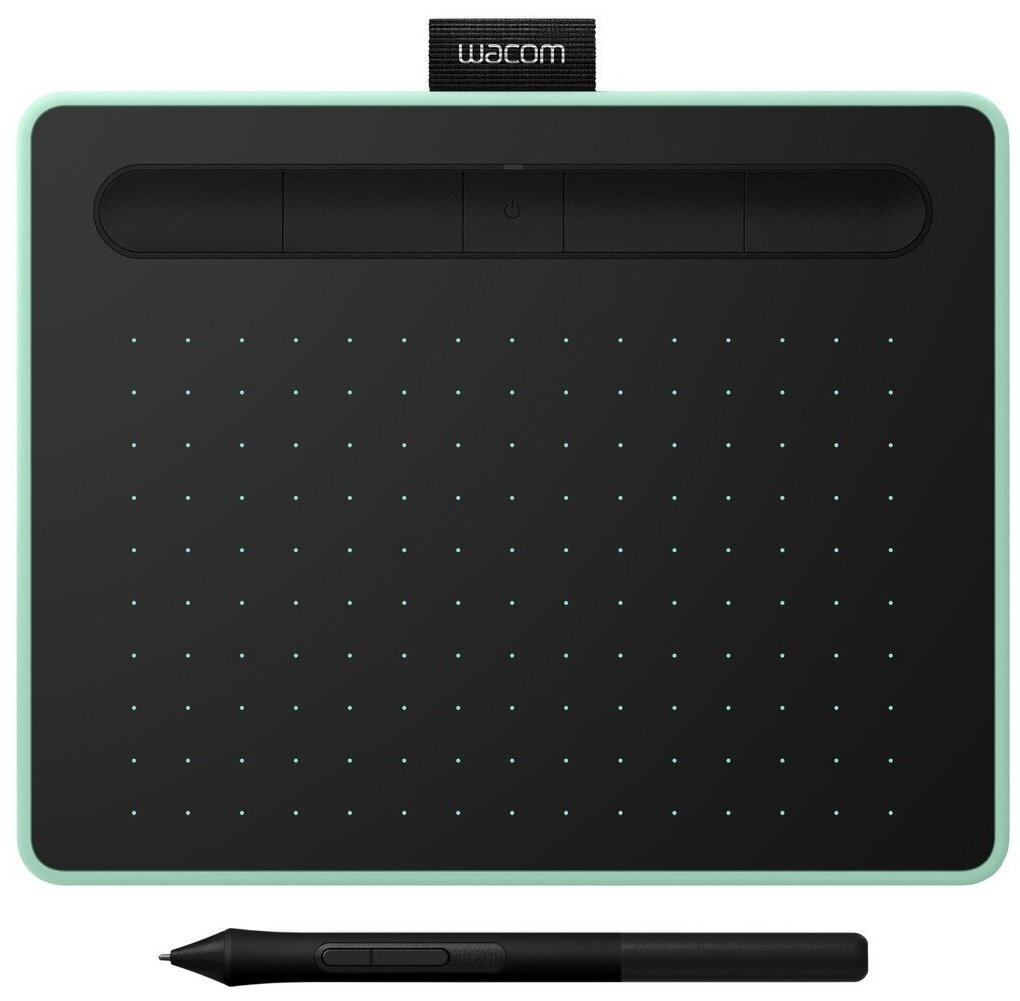 Графический планшет WACOM Intuos S Bluetooth (CTL-4100WLK-N) фисташковый