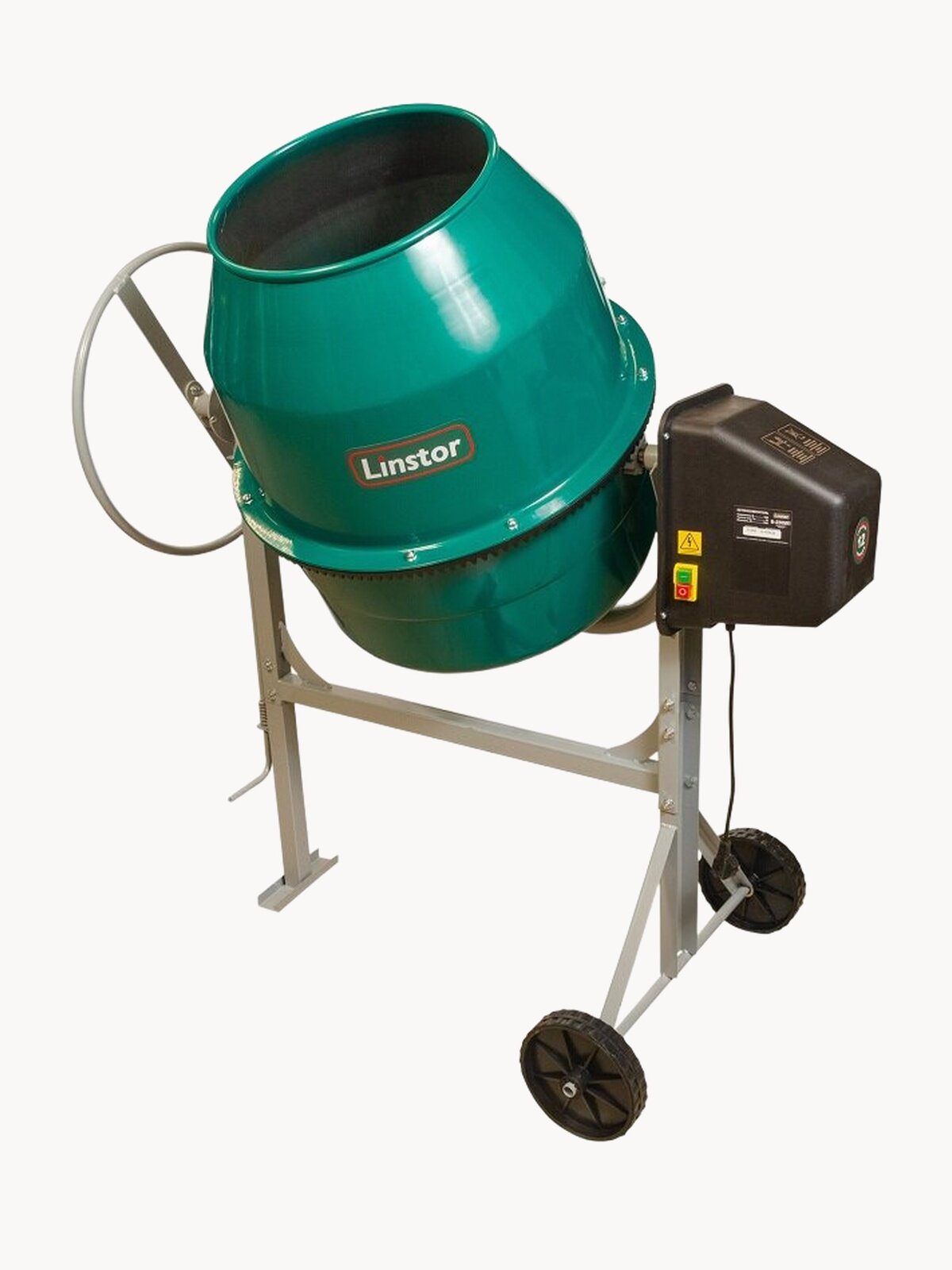 Бетоносмеситель Linstor Б-220МП (полиамидный венец)