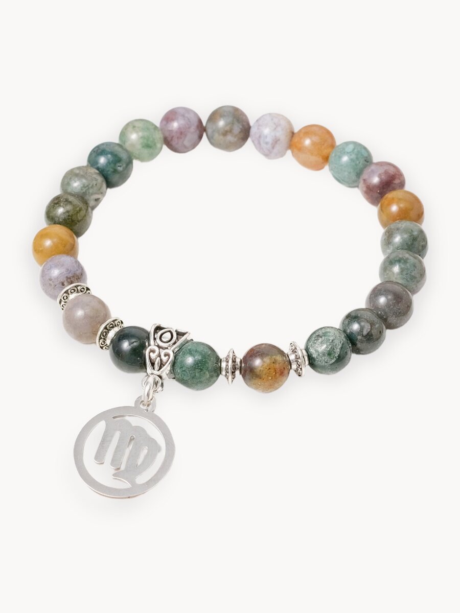 Браслет-нить, яшма